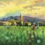 Line and Wash Beach Landscapes - Ball Point Pens vs. Pigment Liners ...