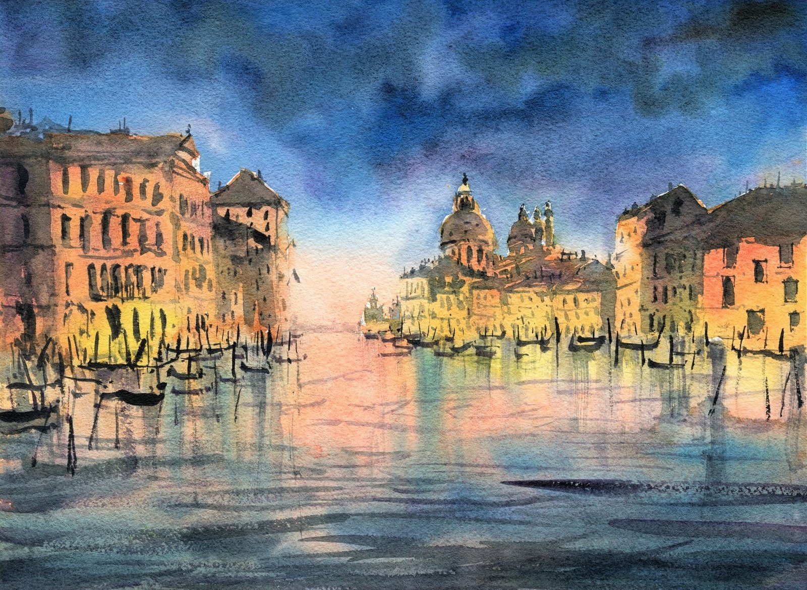 How to Paint Expressive Urban Landscapes - Watercolour Mentor ...