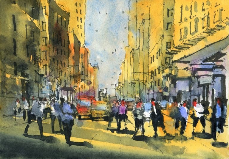 Essential Line and Wash: Top Tips and Processes - Watercolour Mentor ...