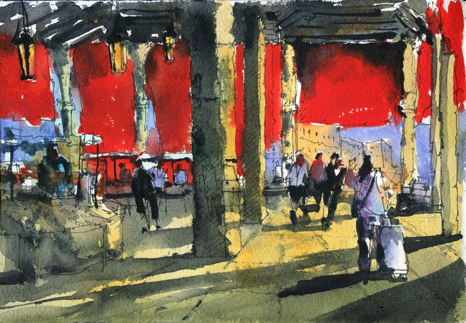 Essential Line and Wash: Top Tips and Processes - Watercolour Mentor ...